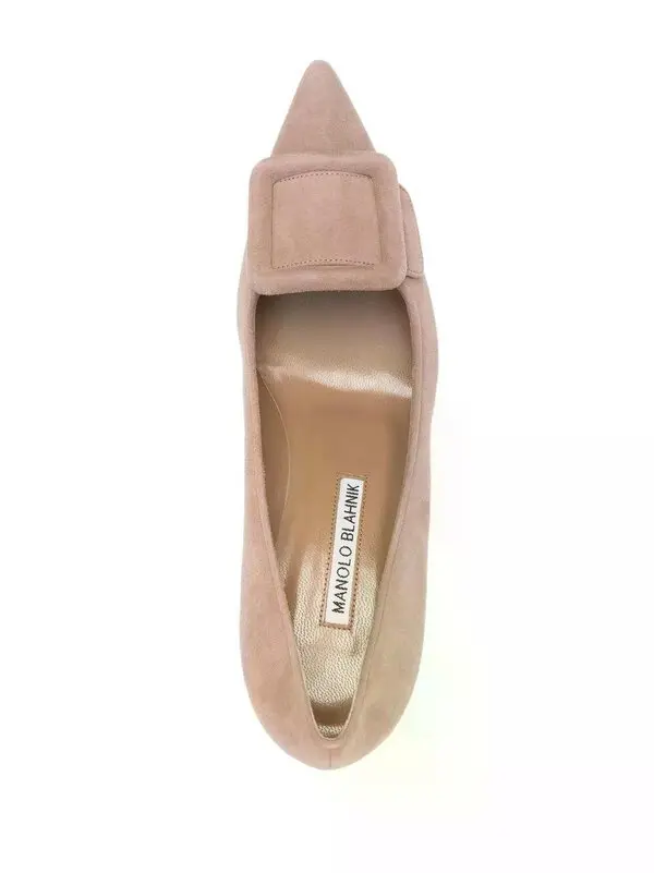 Manolo Blahnik Maysale Pointed Pumps