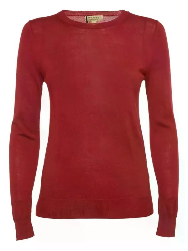 Burberry Merino-wool Elbow-patch Sweater