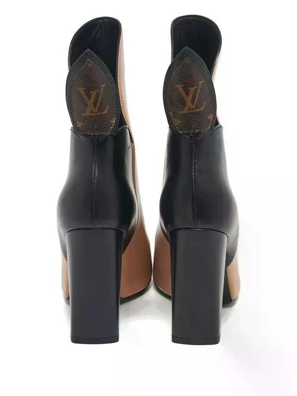 LOUIS VUITTON Gamble Diva Block-heel Boots