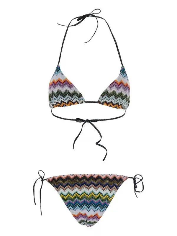 Missoni Chevron-design Bikini