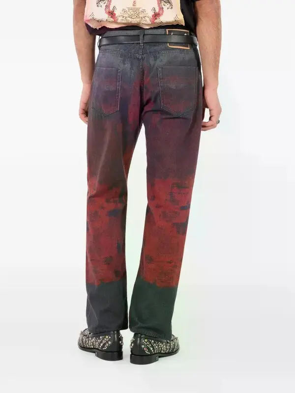 Roberto Cavalli Dyed-effect Jeans