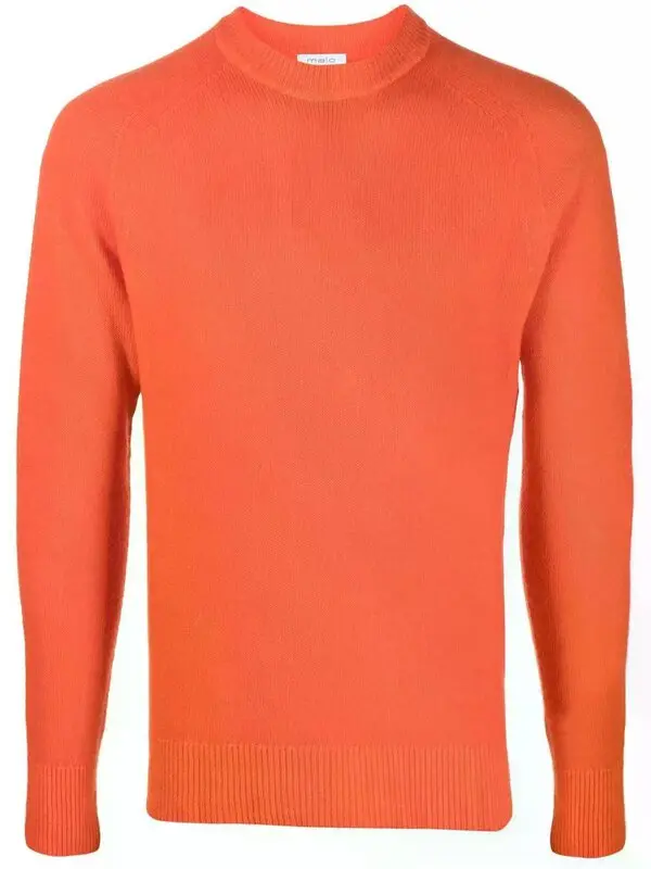 Malo Mock-neck Knit Jumper