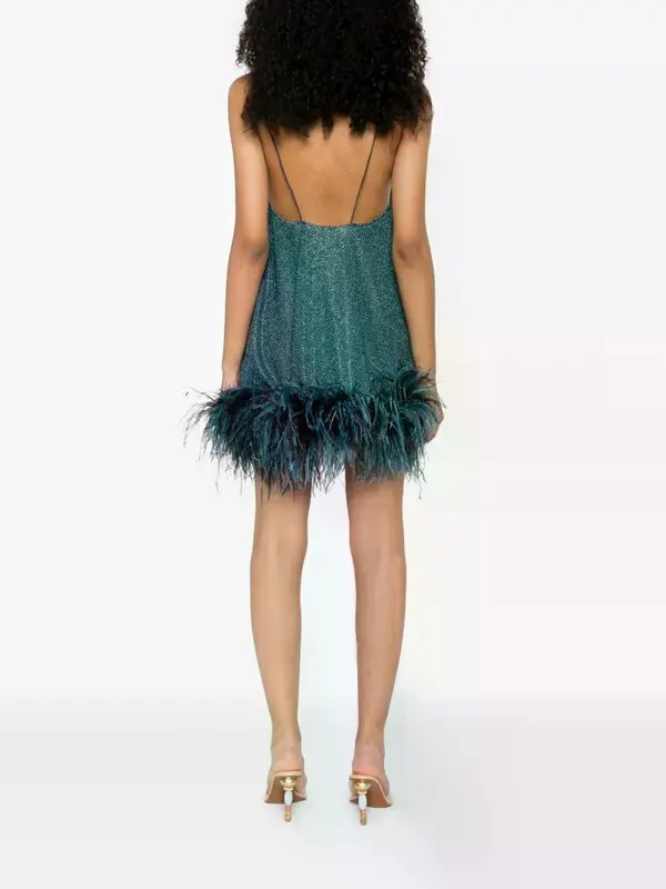 Oseree V-neck Mini Dress