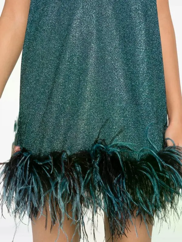 Oseree V-neck Mini Dress