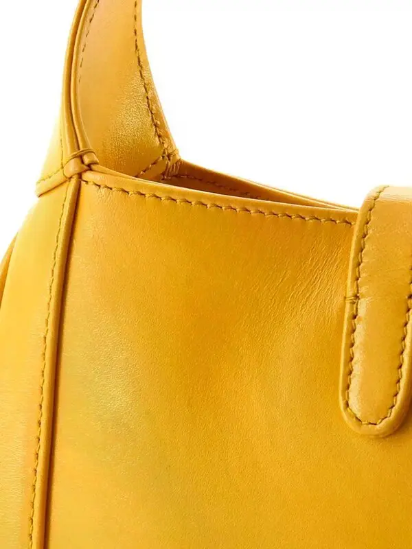 Gucci Jackie 1961 Leather Mini Hobo Bag - Yellow