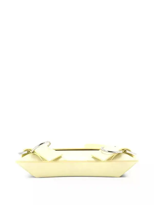 Givenchy Voyou Flap Leather Shoulder Bag - Yellow