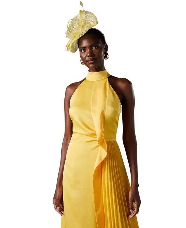 coast asymmetric dress Coast Asymmetrical Neck Maxi Dress