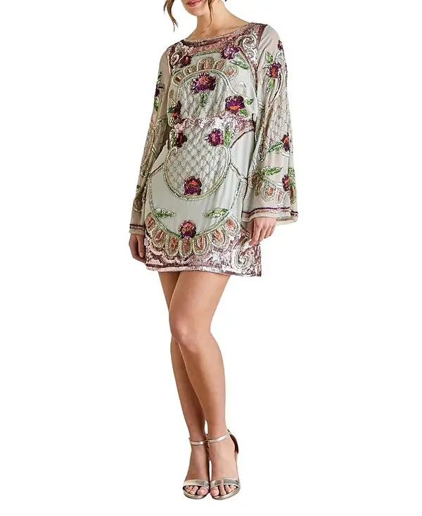 Coast Sequin Embellished Mini Dress