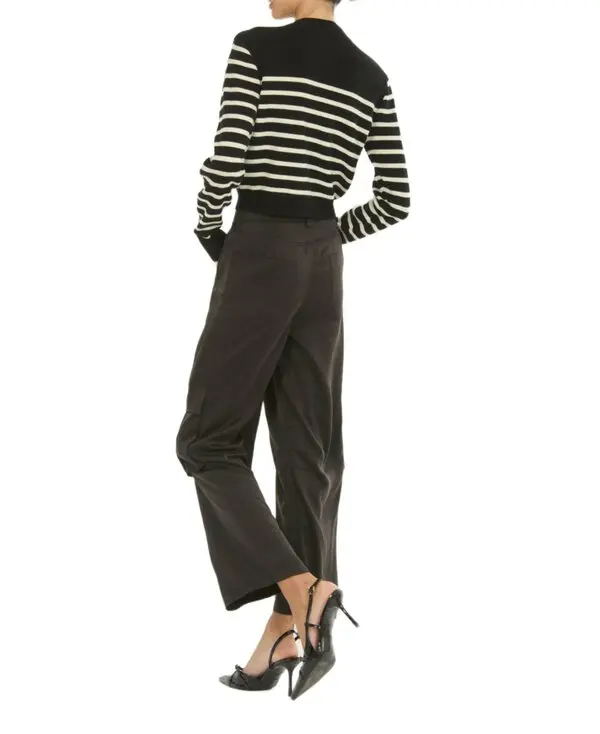 SECRET PON-PON Lyla Cargo Pants - Black