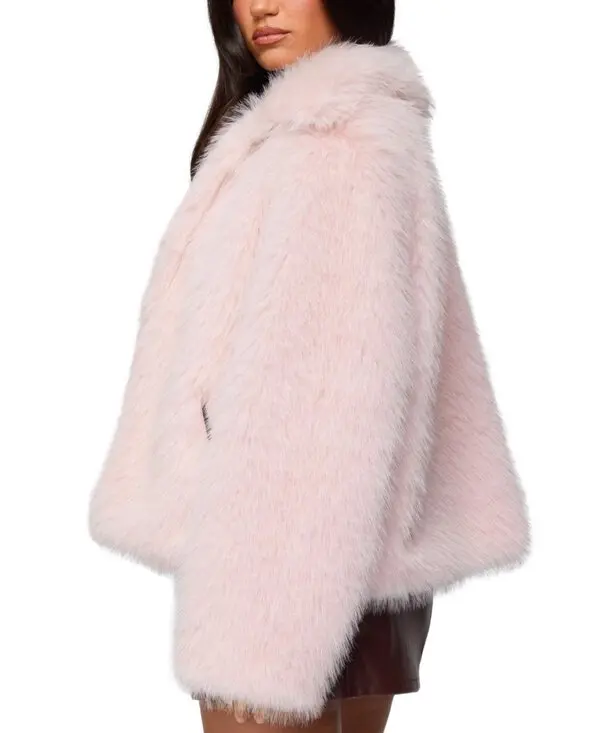 EDIKTED Oversized Faux Fur Jacket