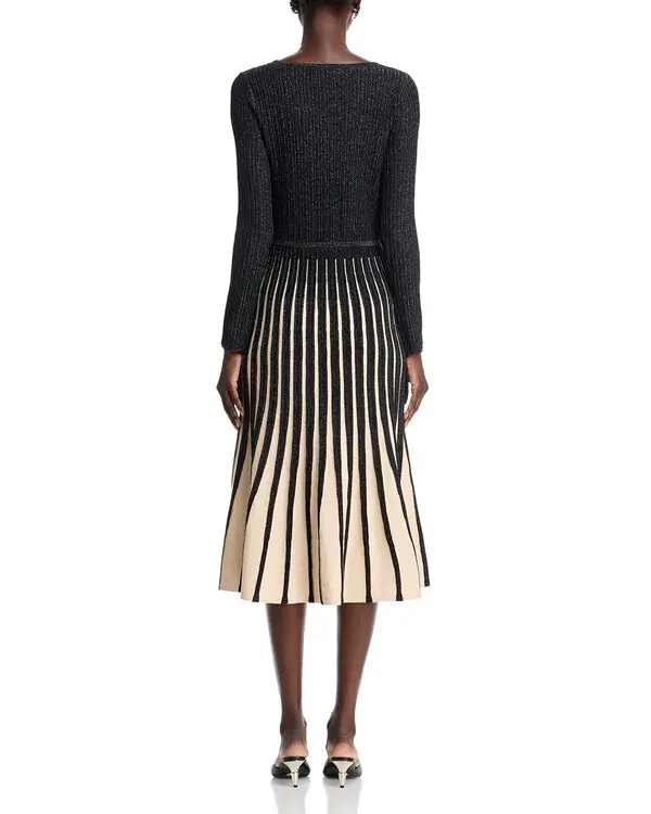 Elie Tahari The Daria Pleated Dress