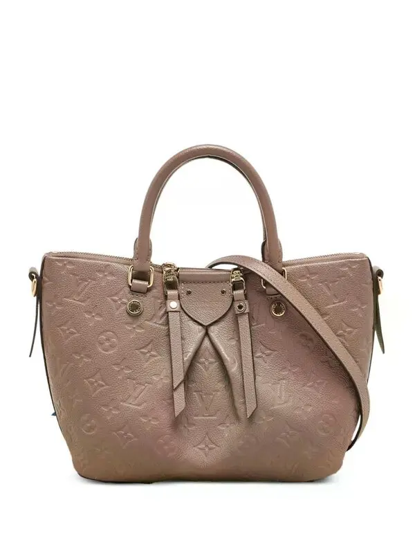 LOUIS VUITTON 2015 Pm Empreinte Mazarine Leather Tote Bag - Neutrals