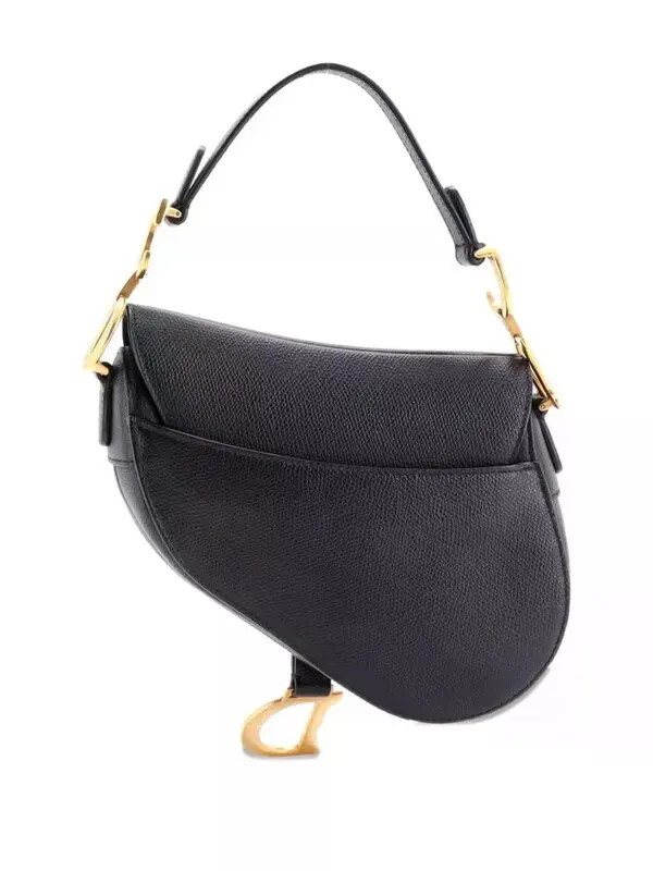 Dior Saddle Mini Shoulder Bag Leather - Black
