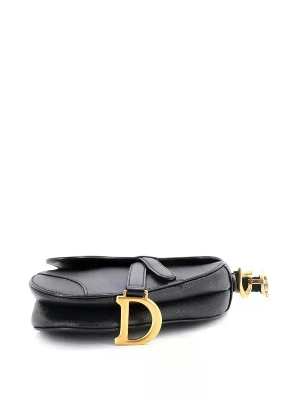 Dior Saddle Mini Shoulder Bag Leather - Black