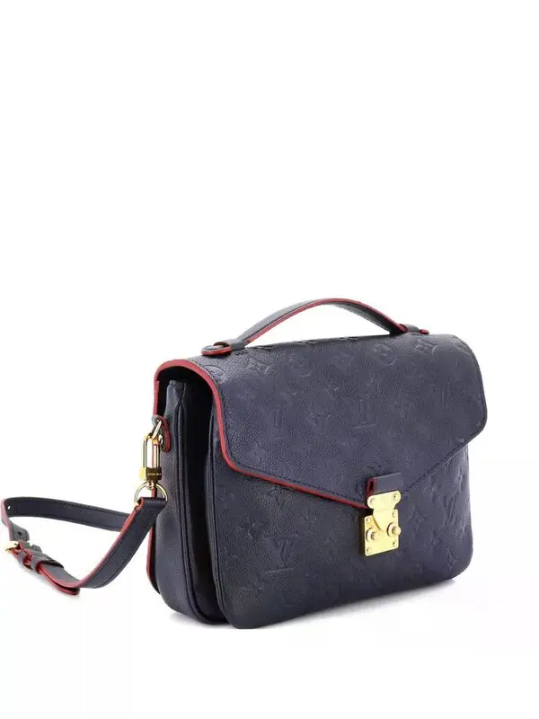LOUIS VUITTON Pochette Metis Monogram Empreinte Leather