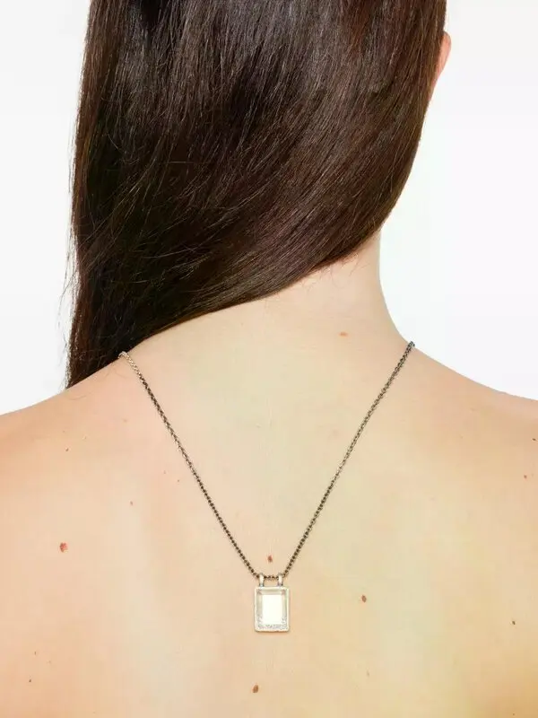 KUNDO Cage Faceted Pendant Necklace