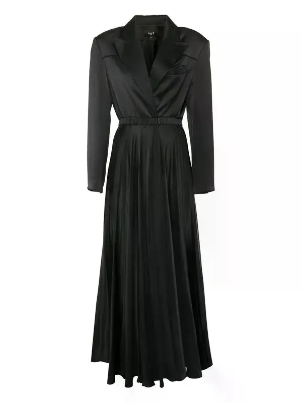 MAE CASSIDY Double-breasted Maxi Dress