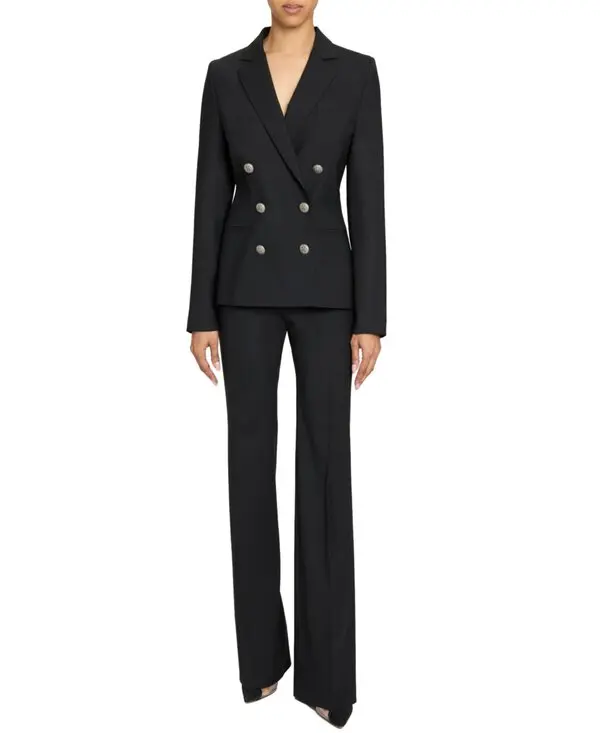 Santorelli Quinn Double-breasted Jacket - Black