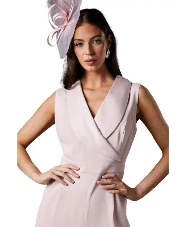 Coast Crepe V-neck Wrap Jumpsuit