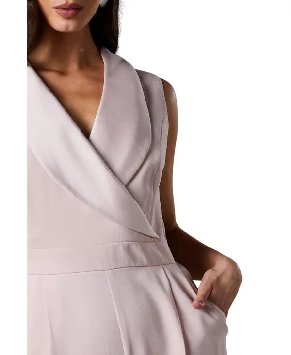 Coast Crepe V-neck Wrap Jumpsuit