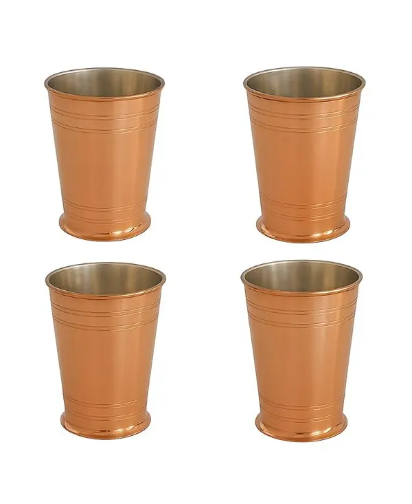 COPPERMILL KITCHEN Cmk Vintage Inspired Cocktail Tumblers, Set Of 4 - Copper