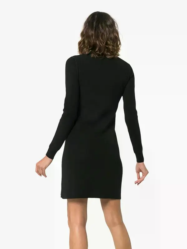 Off-White Slogan Mini Dress