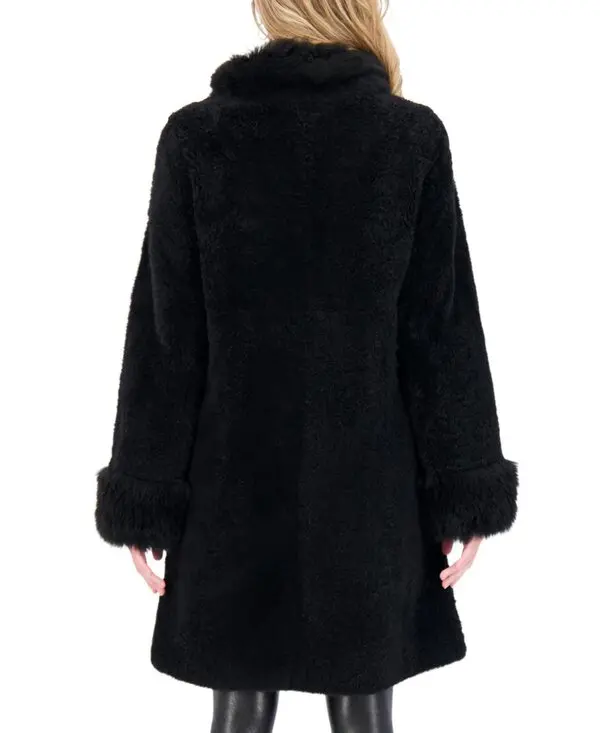 Gorski Sheared Cashmere Goat Jacket With Cashmere Goat Collar And Cuffs