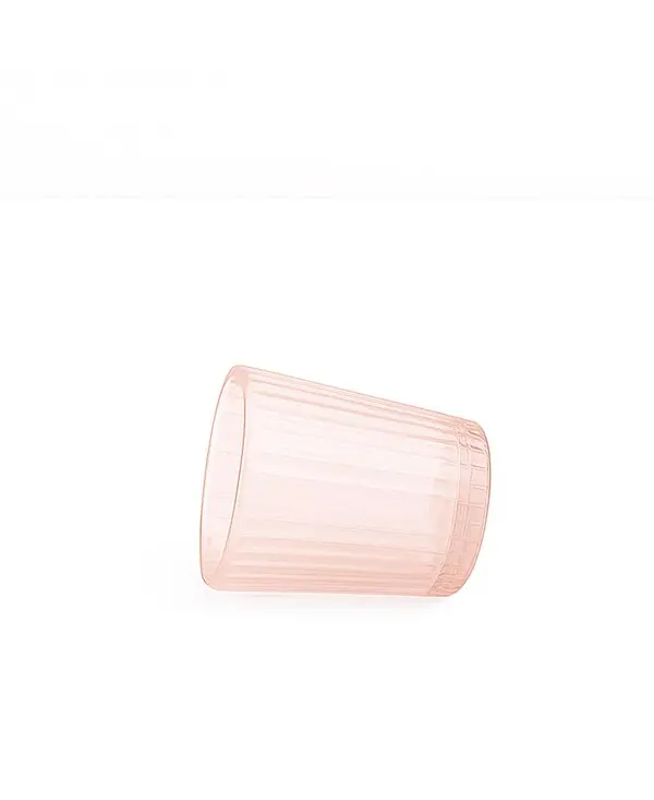 THE COLLECTIVE HOME Pressed Pink Shot Glasses, Set Of 6