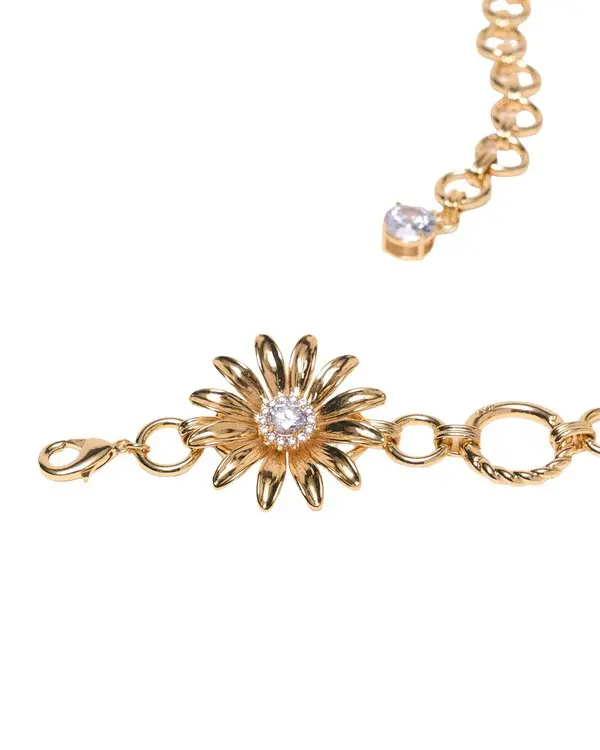 Maje Flower-embellished Chain Belt