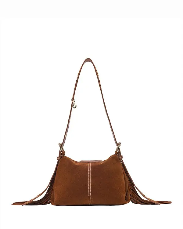 Maje Miss M Mini Fringed Crossbody Bag