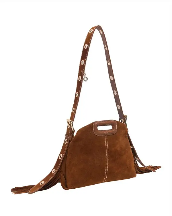 Maje Miss M Mini Fringed Crossbody Bag