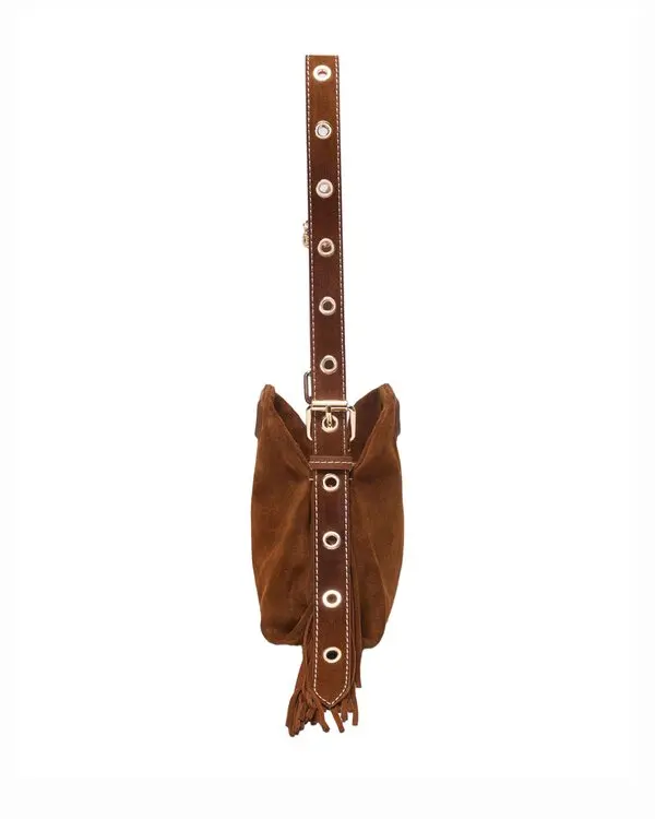Maje Miss M Mini Fringed Crossbody Bag