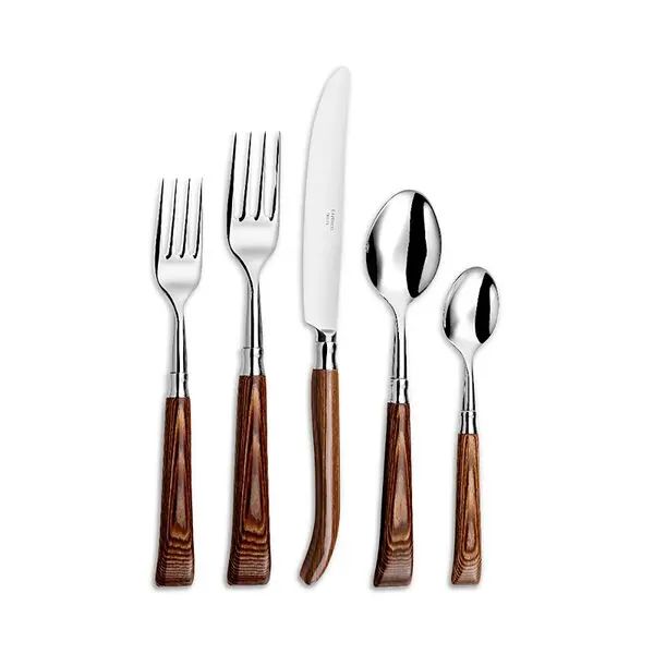 CAPDECO Orio 5 Piece Place Setting - Wood