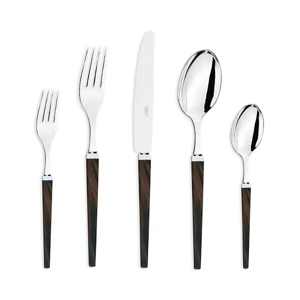 CAPDECO Quio 5 Piece Place Setting - Brown
