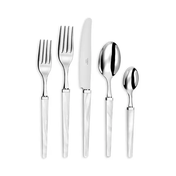 CAPDECO Quio 5 Piece Place Setting - White