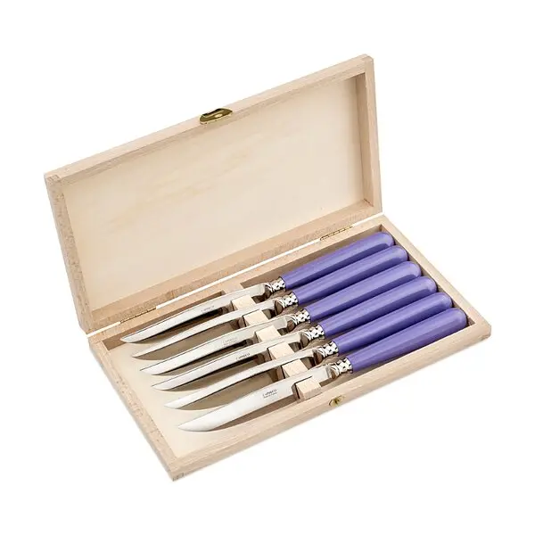 CAPDECO Helios Steak Knives, Set Of 6 - Violet