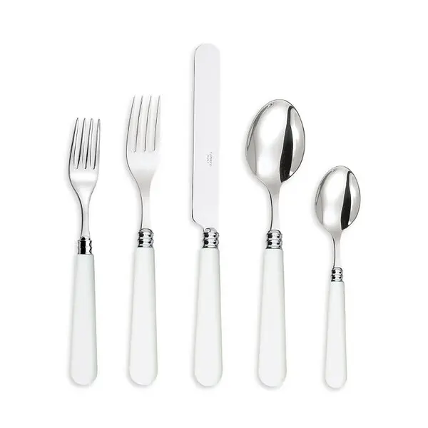 CAPDECO Helios 5 Piece Place Setting - White