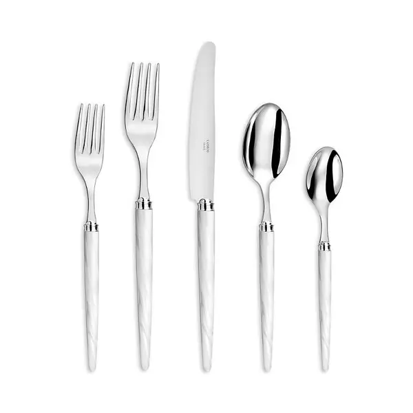 CAPDECO Tang 5 Piece Place Setting - White