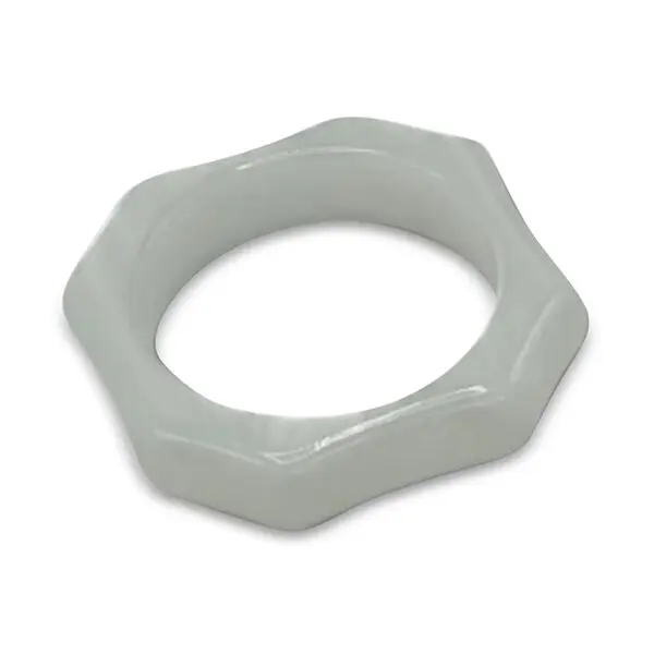 CAPDECO Napkin Ring - White