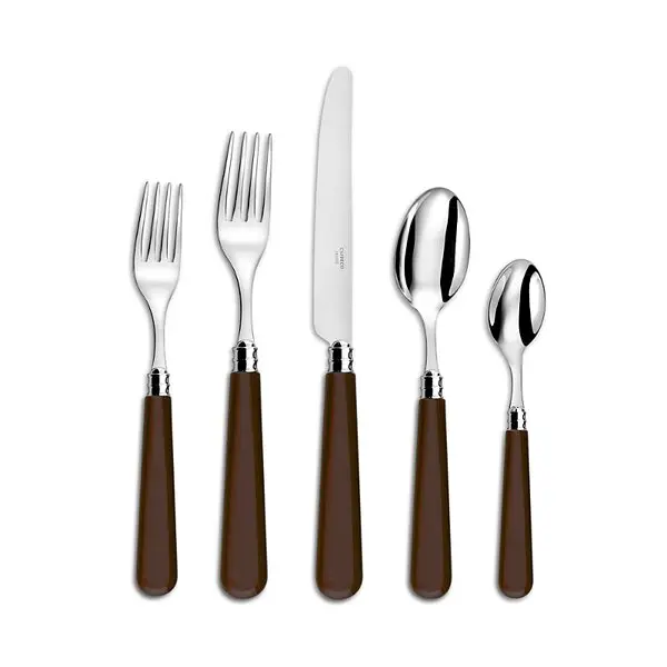 CAPDECO Altea 5 Piece Place Setting - Chocolate