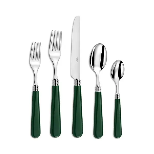 CAPDECO Altea 5 Piece Place Setting - Imperial Green