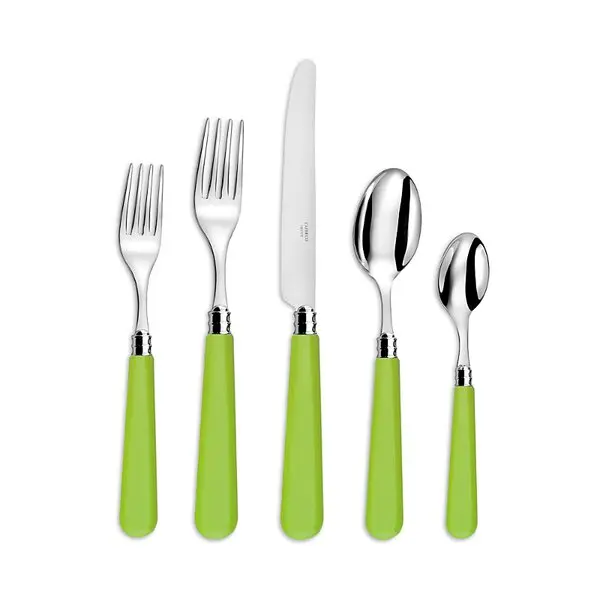 CAPDECO Altea 5 Piece Place Setting - Lime