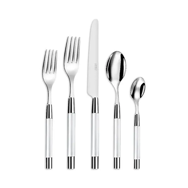 CAPDECO Zoe 5 Piece Place Setting - Crystal