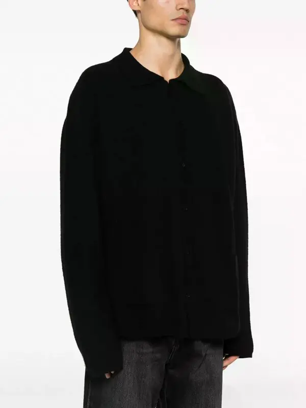 LANEUS Long-sleeved Button-up Cardigan
