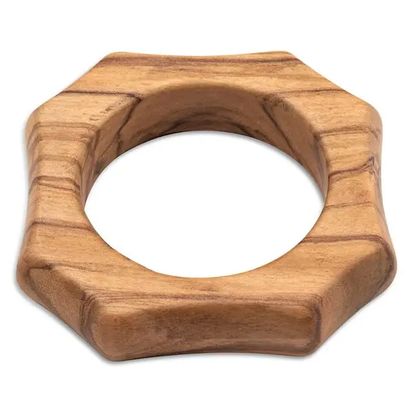 CAPDECO Napkin Ring - Olive Wood