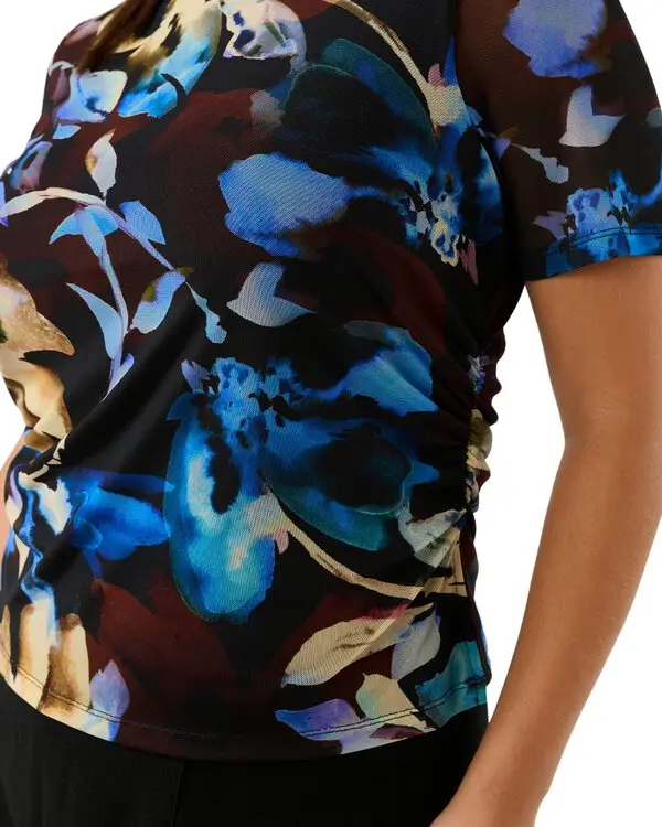 ESTELLE Cleo Mesh Printed Top