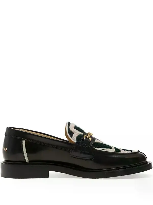 Filling Pieces Gowtu Loafers With Topstitching