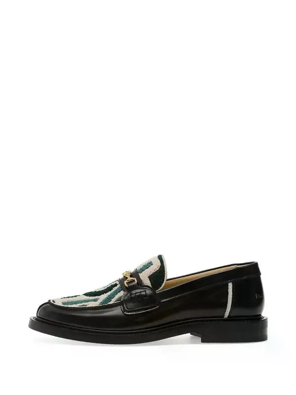 Filling Pieces Gowtu Loafers With Topstitching