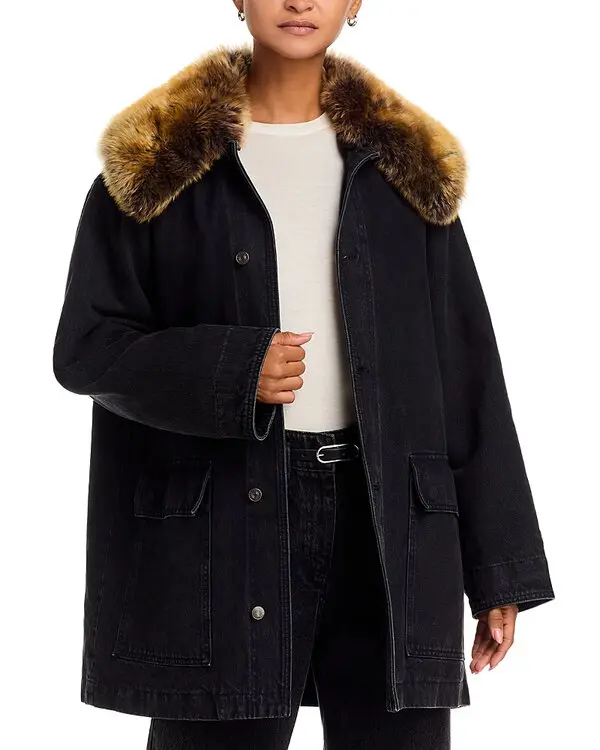 FRAME The Shearling Overcoat