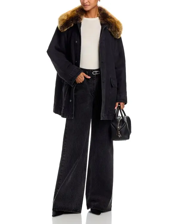 FRAME The Shearling Overcoat